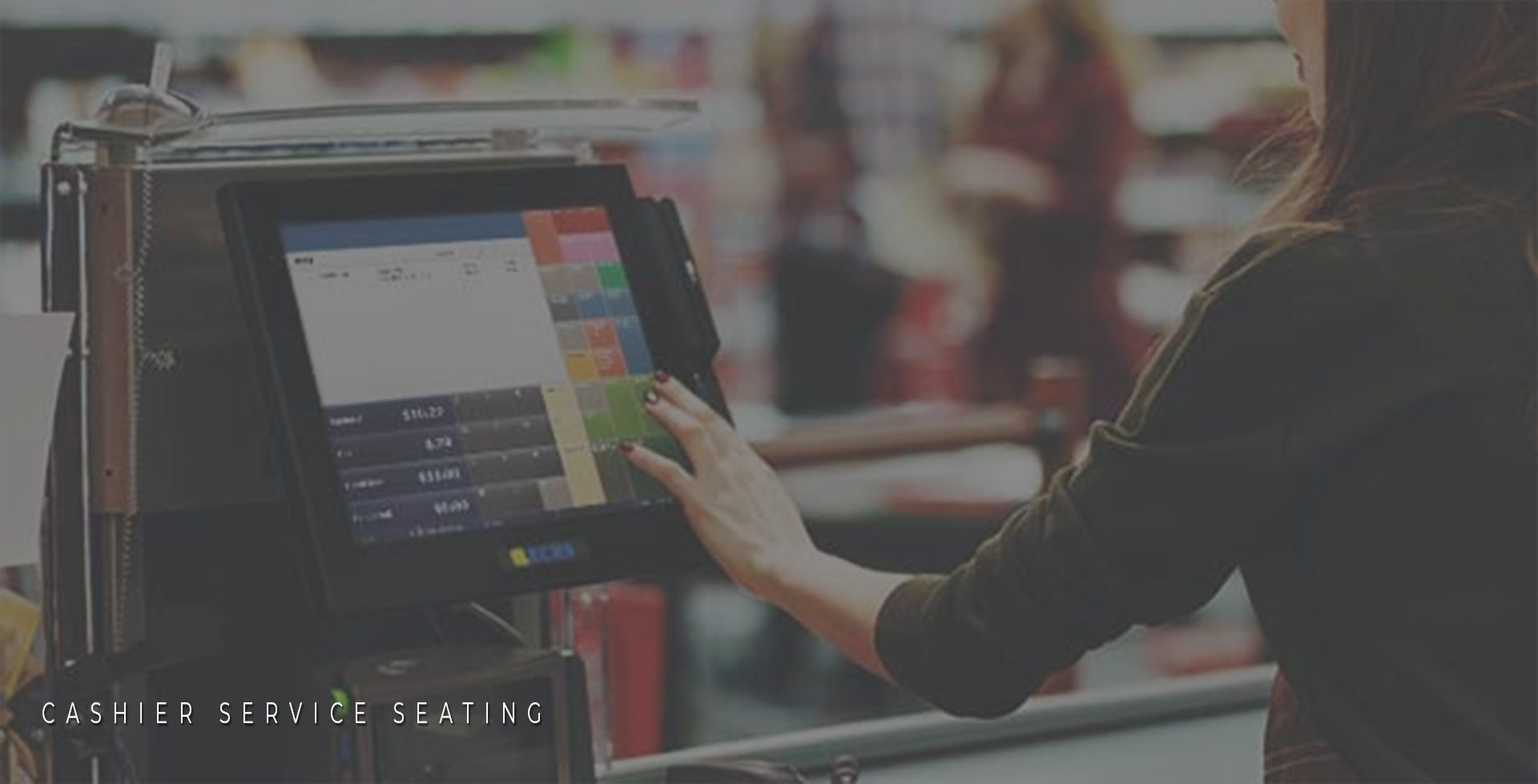 Cashier service seating - Workstation Office Furniture